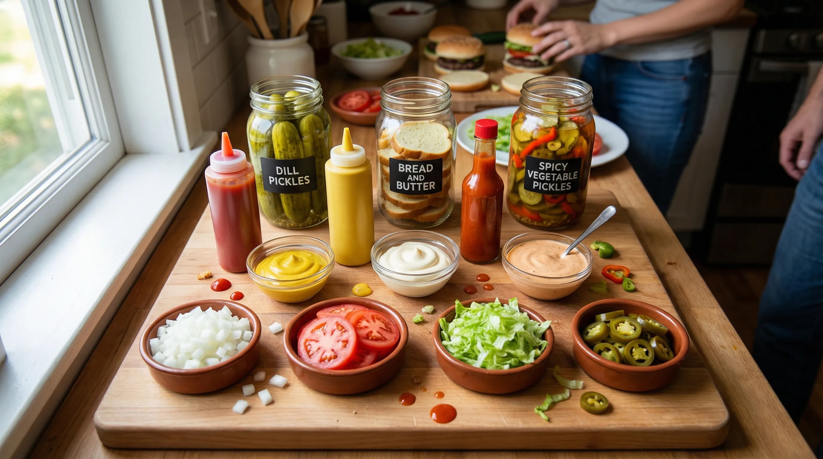 The Ultimate Burger Condiments and Pickles Guide | Time for Burgers ...