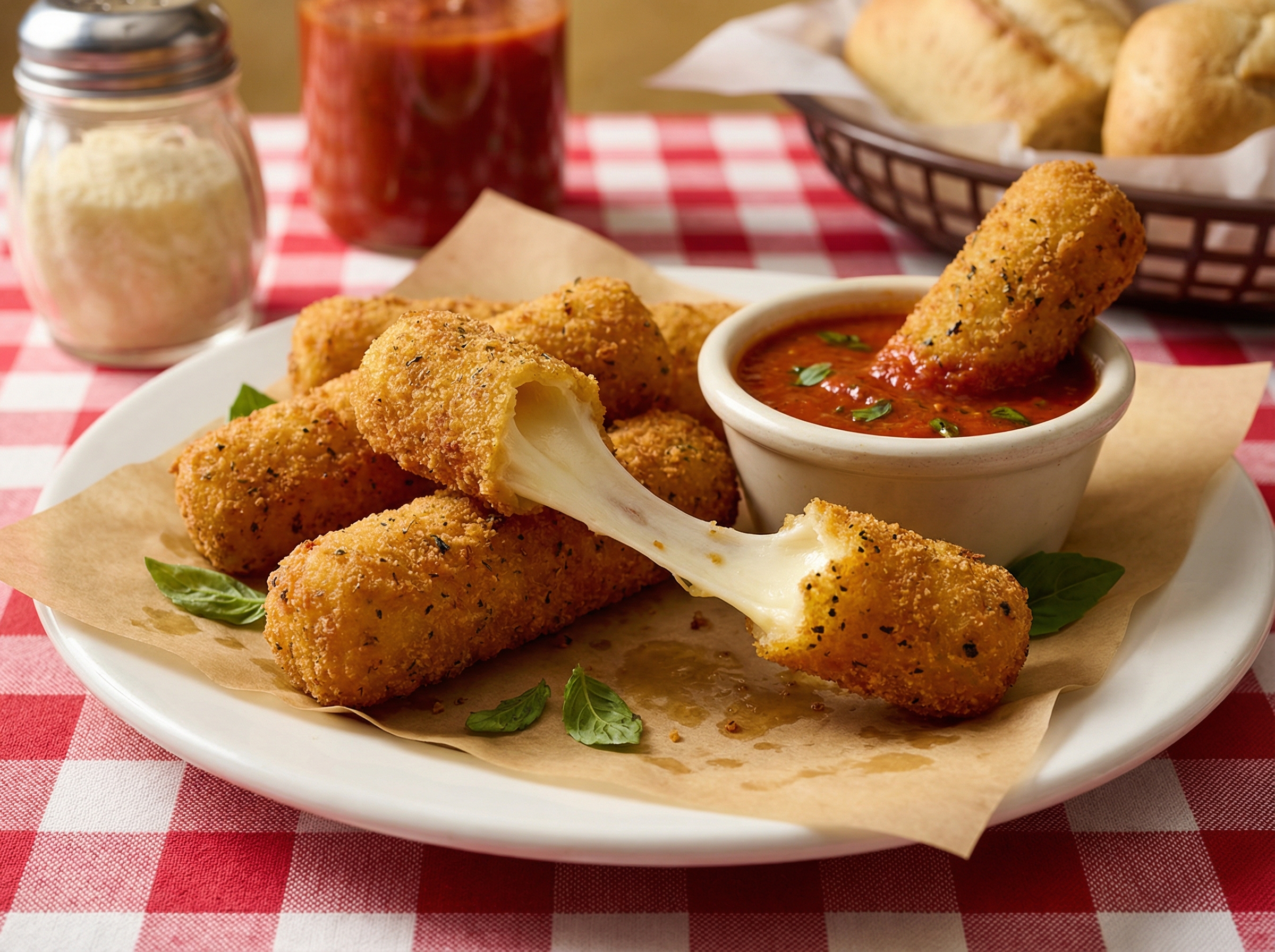 Crispy Mozzarella Sticks | Time for Burgers | Time for Burgers